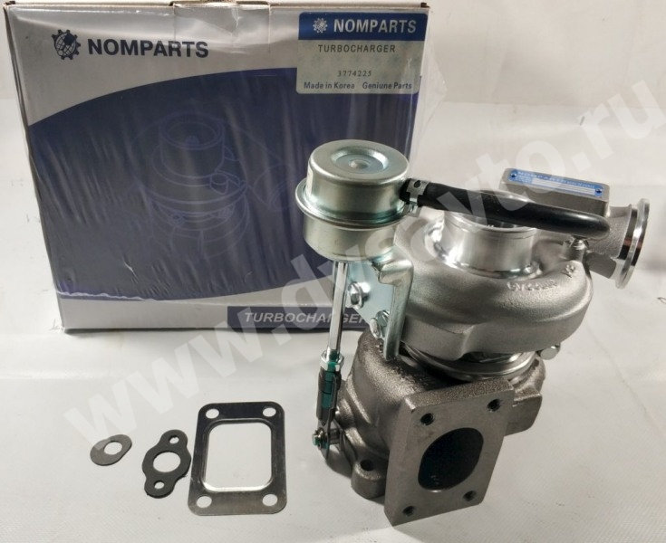 Турбина Cummins 3774225 ПАЗ, ГАЗ, Валдай ISF3.8 Nomparts, Ю.Корея ...